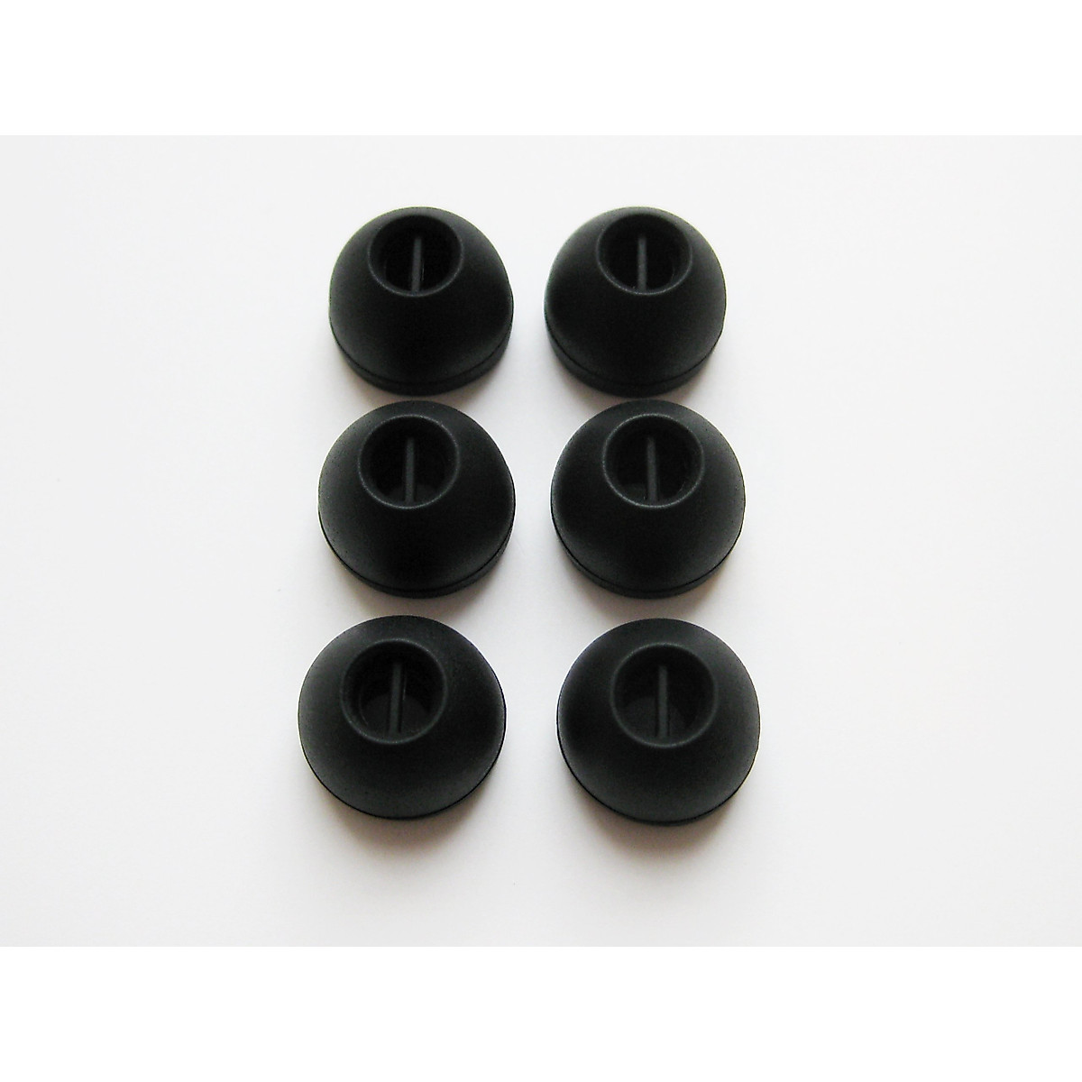 6pcs - (M) Medium Replacement Set Earbuds Eartips Compatible with Sennheiser IE Series, CX Series, CXC Series, CXL Series, OCX Series, and MM Series in Ear Earphone Headsets