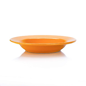 Fiesta 9" Rimmed Soup Bowl | Butterscotch
