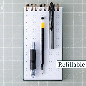 PILOT G2 Pen Stylus Fine Black Ink with Gray Barrel 2-Pack (34309)