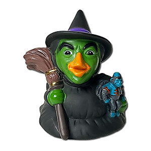 CelebriDucks - Wicked Witch - Floating Rubber Ducks - Collectible Bath Toy Gift for Kids & Adults of All Ages