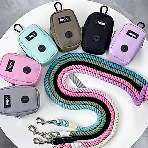 Dog Treat Pouch Dog Poop Bag Holder For Leashes, Pets Snack Container With Inner Mesh Bag, Puppy Supplies Perfect For Training And Walking - Hands Free Dog Waste Bag Dispenser -Dog Travel Accessories