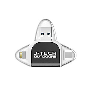 Browning Strike Force Pro X 1080 Trail Game Camera Bundle Includes 32GB Memory Card and J-TECH USB Memory Card Reader Compatible with iPhone/iPad/Android/PC (24MP) | BTC5PX1080