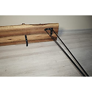 Live Edge Cherry Wood Naturally Form, Console Table 56" x 9" x 29.5" (Handmade)