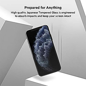 Belkin Screen Protector for Apple iPhone 11 Pro Max or iPhone XS Max with Antimicrobial-Treated and Included Easy Align Tray for Simple, Bubble Free Installation, ScreenForce TemperedGlass