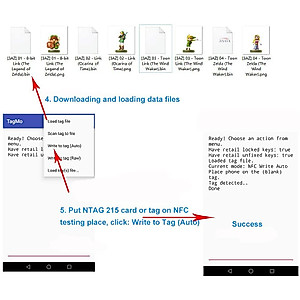 20 Pcs NTAG215 Chip NFC Round Cards NFC 215 RFID Tag Compatible with TagMo and Amiibo, 504 Bytes Memory Fully Programmable for NFC-Enabled Devices