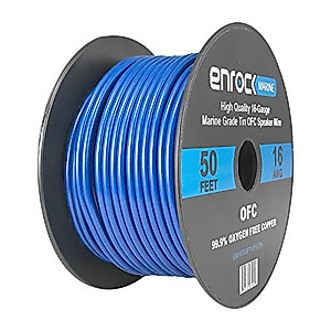 Enrock EM856 Bluetooth AM/FM Radio Digital Media Marine Receiver Bundle Combo with 4x 6.5" 180W Peak Power High Performance White Marine Boat Audio Speakers, Speaker Wire, Radio Antenna, Radio Cover