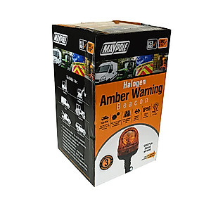 Maypole MP4093 LED Hazard Warning Beacon Flexi Pole, 12/24 V