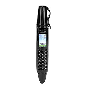 Dpofirs Pen Mini Cell Phone,Bluetooth Dialer and 0.96 Inch Tiny Screen Mobile Phone,Dual SIM GSM Support and 32G Memory Card with Camera,Unlocked and Ready for Worldwide Network.