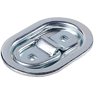 Keeper 89312 2-3/4" Recessed Oval Plate Anchor