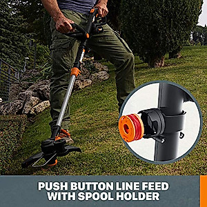 Worx WG170 GT Revolution 20V 12" String Trimmer Grass Trimmer/Edger/Mini-Mower (Batteries & Charger Included)