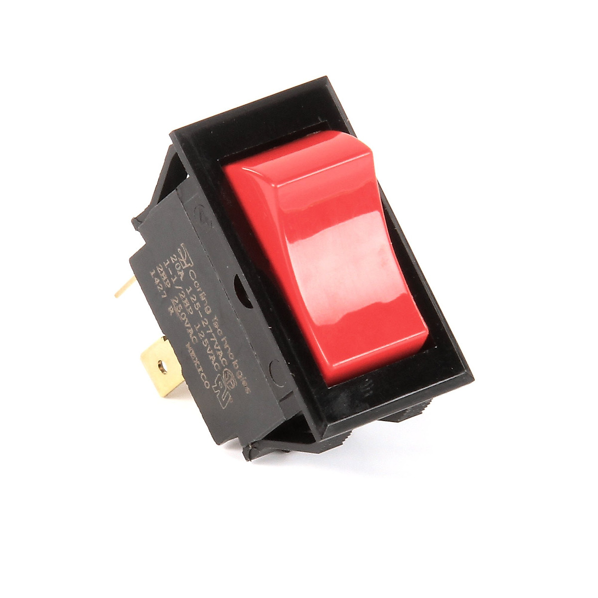 Vulcan-Hart 00-921528 Red Rocker Switch for Compatible Vulcan-Hart and Wolf Gas Ranges