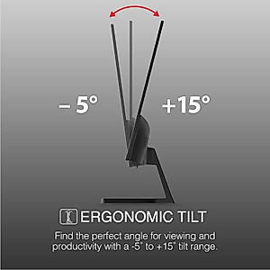 Packard Bell airFrame 21" FHD Monitor, 1920x1080, Ultrawide, VESA Mount, Tilt Adjust, HDMI/VGA, Slim Bezel, for Home, Office, and Light Gaming - 2 Pack