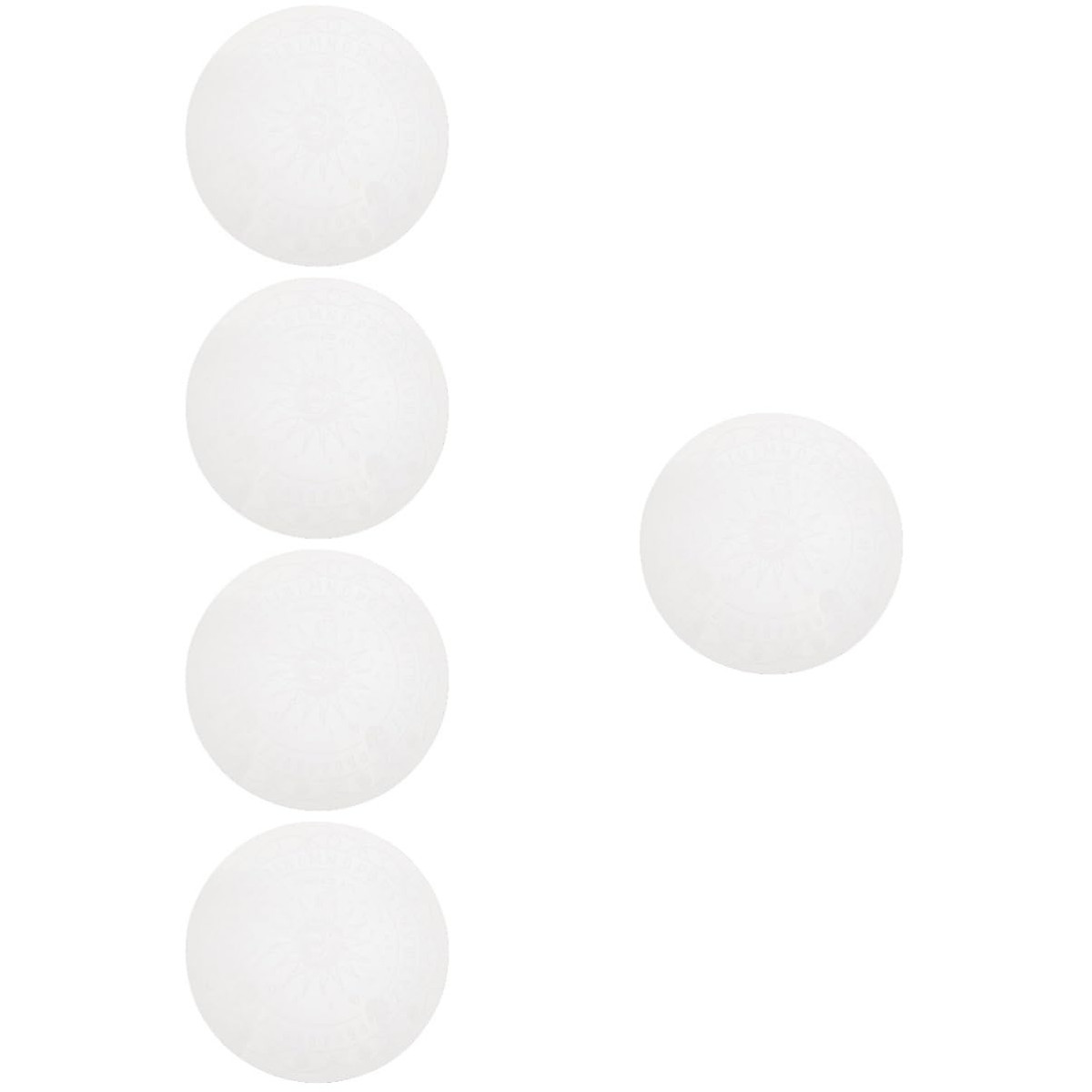 Abaodam 5pcs Pendulum Dashboard Desktop Divination Board Divination Supplies Divination Accessory Witch Pendulum Board Letter Decor Witch Decor Divination Prop Number Acrylic Tool