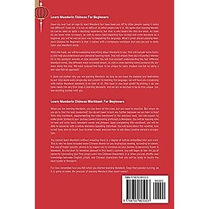 Learn Mandarin Chinese Workbook for Beginners: 2 books in 1: A Step-by-Step Textbook to Practice the Chinese Characters Quickly and Easily While ... for Learn Mandarin Chinese for Beginners)