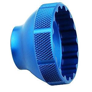 PEATOVIE 16-Notch Bottom Bracket Tool Compatible with Chris King, Campagnolo, Shimano, SRAM, etc.-Blue(Bottom Bracket for BBT-69.2)
