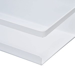 Magnetic Shelves for Refrigerator, Wall Mounted Bathroom Shower Organizer Shelf, Large Load Capacity Shower Shelf, Kitchen Shelf, Bathroom Organizer Without Drilling(Blanco)