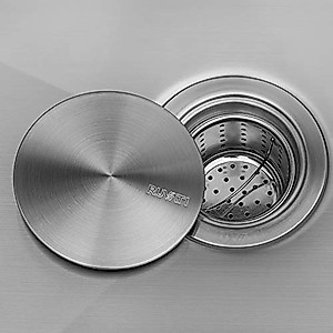 Ruvati Drain Cover for Kitchen Sink and Garbage Disposal - Brushed Stainless Steel - RVA1035