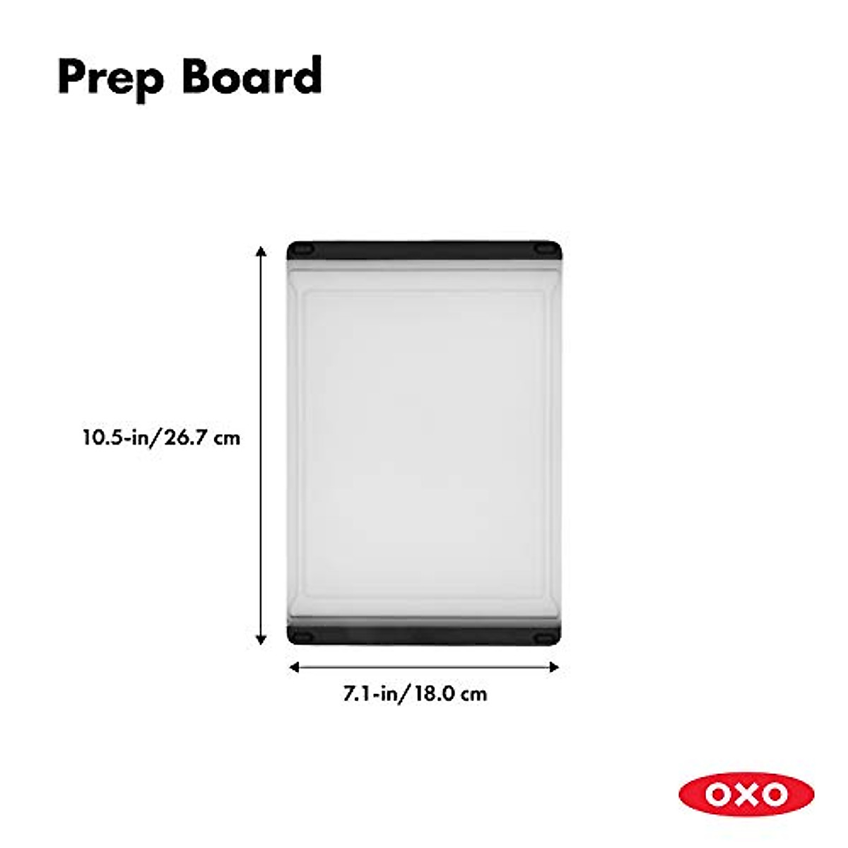 OXO Good Grips Plastic Prep Cutting Board