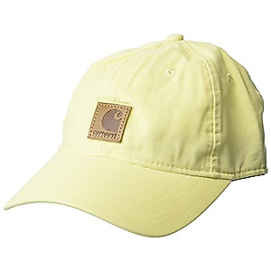 Carhartt Men's Canvas Cap, Pale Sun, 1X