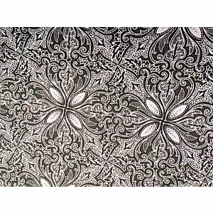 HDsticker 17.7x117 Inches Self Adhesive Vinyl Vintage Floral Shelf Liner Contact Paper for Kitchen Cabinets Cupboard Dresser Drawer Bookshelves Funiture Decor (Dark Green)