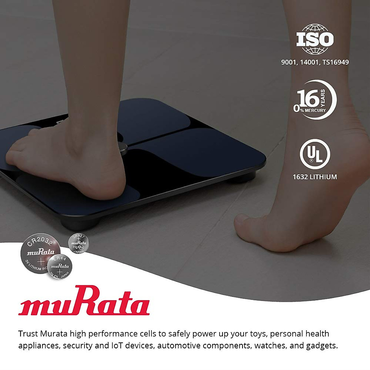 Murata CR2450 Battery DL2450 ECR2450 3V Lithium Coin Cell (25 Batteries)