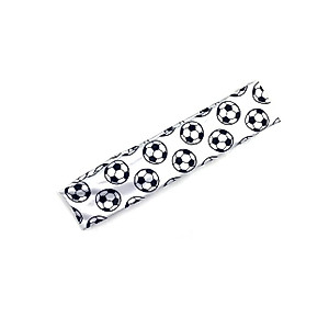 Soccer Headband Wrap Turban Women and Girls Sport Headscarf Soccer Bandana BW04 (C)