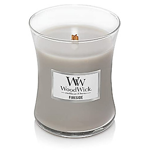 WoodWick Fireside Medium Hourglass Candle, 9.7 oz.