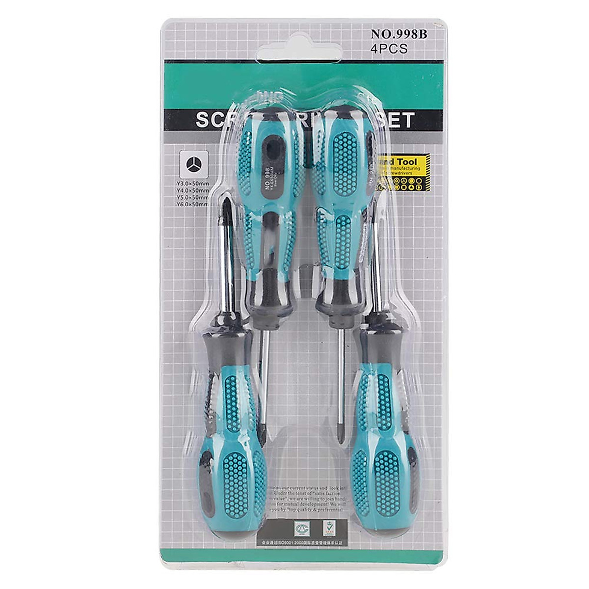 4PCS Y Type Exactness Head Three Point Screwdriver Set Screwdriver Set Multifunctional Hand Tool Magnetic Screws Driver Tool Kit