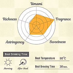 Hojicha Tea, Roasted green Tea, Low caffeine, JAS Certified Organic, Japanese Tea, 150g Bag 【YAMASAN】