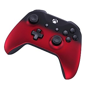 Shadow Red XB One S UN-MODDED Custom Controller (with 3.5 Jack)