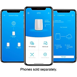 Orbi WiFi System (RBK43) AC2200 (Renewed)