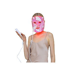 ZUTTA LED Face Mask Light Therapy 3 Color Settings LED Mask Light Therapy