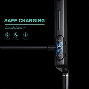 [2-Pack] TUSITA Charger Compatible with Echo Frames (2nd Gen) - USB Magnetic T- Head Charging Cable 3.3ft 100cm - Smart Audio Sunglasses Accessories