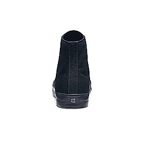 Shoes for Crews Pembroke, Men's, Women's, Unisex, Slip Resistant, High Top Work Sneakers, Canvas, Men's Size 12, Women's Size 13.5