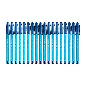 Paper Mate InkJoy 100ST Ballpoint Stick Pens, Medium Point, Blue Ink, 18 Count