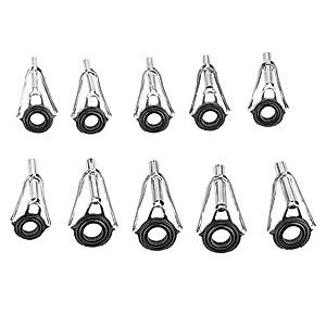 Convenient Corrosion-Resistant Sturdy Firm Fishing Rod Tips Replacement Kit, Fishing Rod Tips, Camping Hiking for Fishing Fishing Lovers