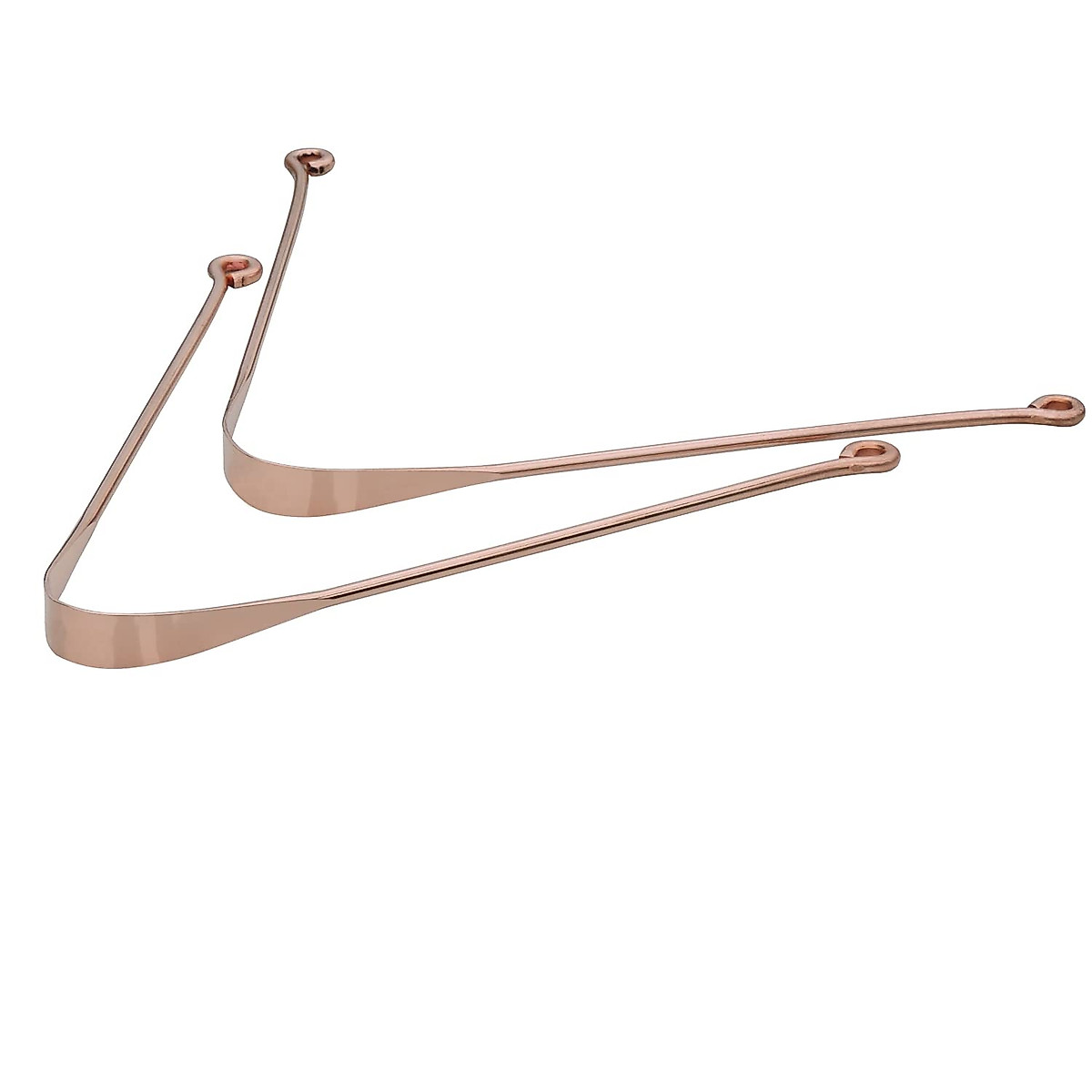 Copper Tongue Cleaner Set of 2, Relief From Bad Breath, Oral Hygiene