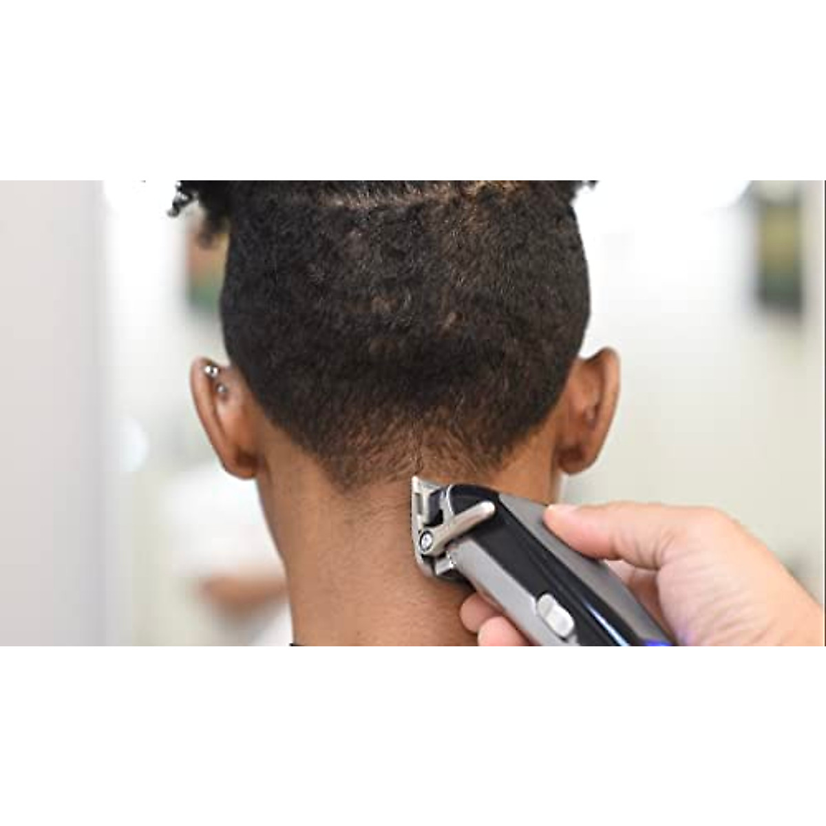 Andis 86000 reVITE Cordless Lithium-Ion Adjustable Fade Hair Cutting Clipper with Stainless Steel Blade - Black