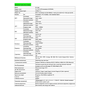 East Tester Digital Multimeter Measure AC DC (ET3240)