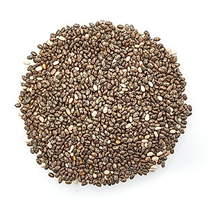 Yupik Chia Seeds, Natural Black, 2.2 lb, Whole Raw Superfood, Neutral Flavor, Quick Gel, Sprouts Easily, Versatile Seed, Convenient Bulk Packaging