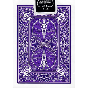 Bicycle Purple Rider Back Playing Card Deck Poker Size