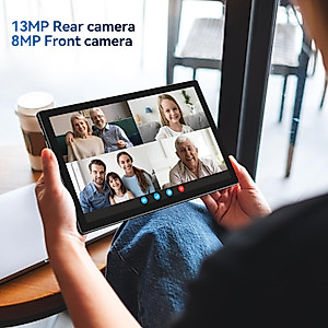 2024 Newest 10.1-Inch Android 12 Tablet – Octa-Core Processor, 16GB RAM, 128GB ROM, TF 1TB, Android Tablets with 13MP Cameras, 5G WiFi, Bluetooth, GPS, 7000mAh Battery and Tablet with Keyboard