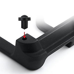 12Pcs 5304475129 Grate Rubber Feet Replacement for Frigidaire Gas Range Cooktop Parts AP4499988 Grate Feet for Frigidaire Stove Parts Top Protector Grate Rubber Bumpers Burner Grate foot Grate Pad