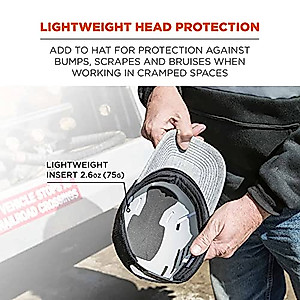 Ergodyne Skullerz 8945 Universal Bump Cap, Gray