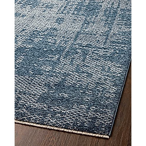 Loloi II Vance Collection VAN-01 Denim / Dove, Traditional 11'-6" x 15'-7" Area Rug