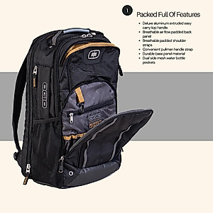 OGIO Axle 17" Laptop Backpack - Black