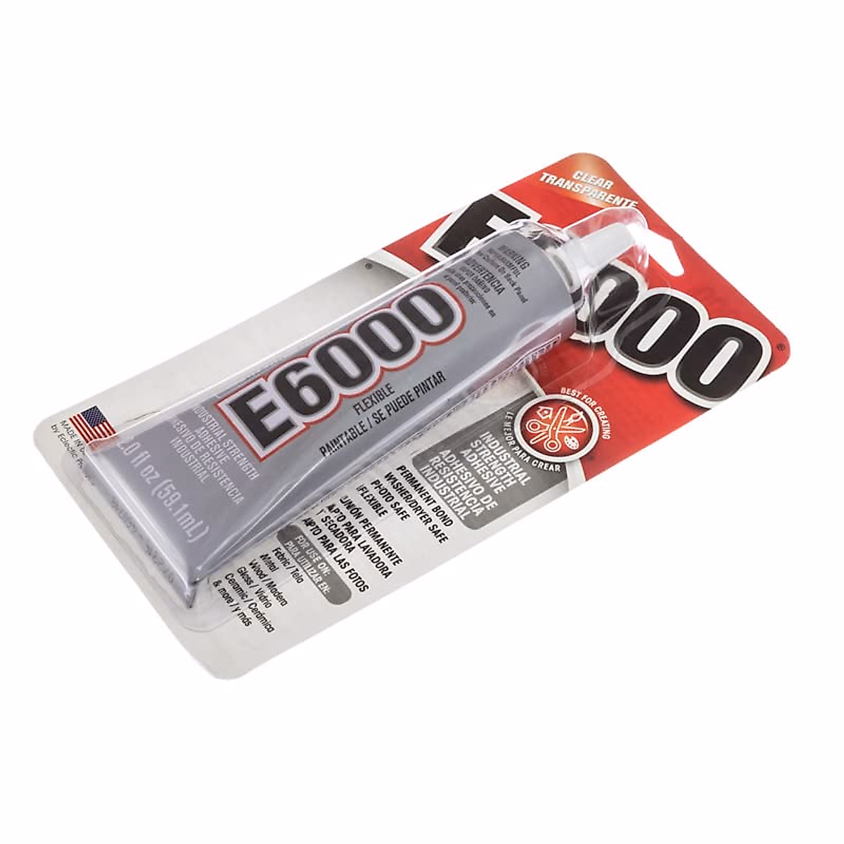 Eclectic Products Incorporated 2OZ E-6000 Adhesive