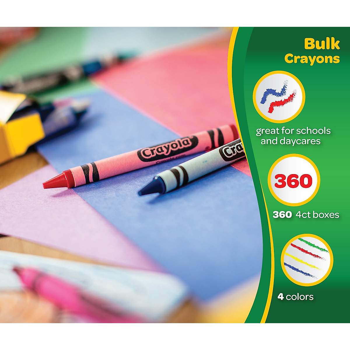 Crayola Crayons Bulk, 369 Box