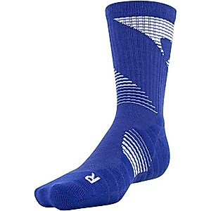 Under Armour Men's Elevated Novelty Crew Socks, 3-Pairs , Royal Assorted , Large