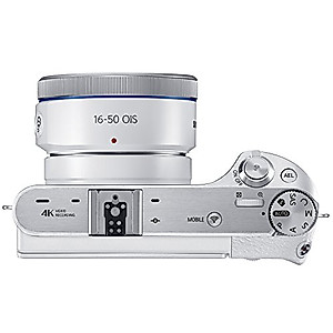Samsung Electronics EV-NX500ZBMHUS NX500 28 MP Wireless Smart Compact System Camera with Included Kit Lens